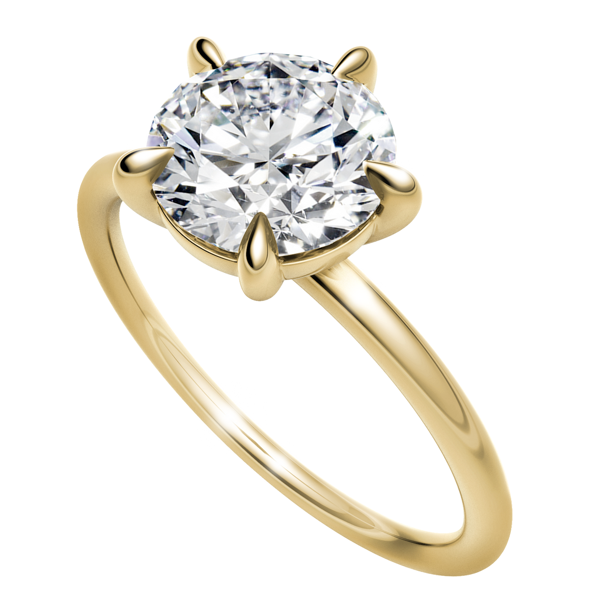 Signature Skinny™ Solitaire 5 Claws – Ring Artisan