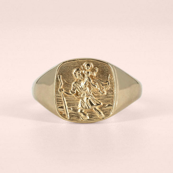 Saint Christopher Signet – Ring Artisan